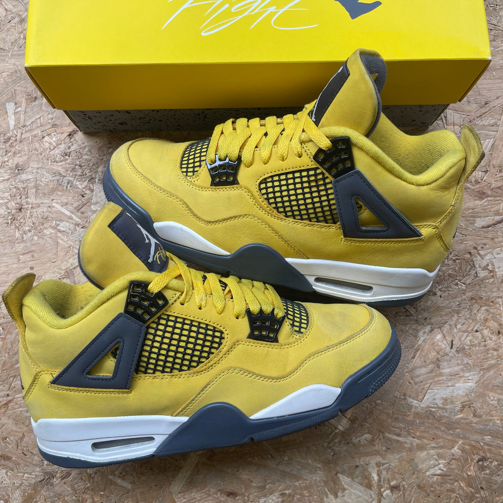 Jordan 4 Lightning - PRE-OWNED – London Sneaker Club